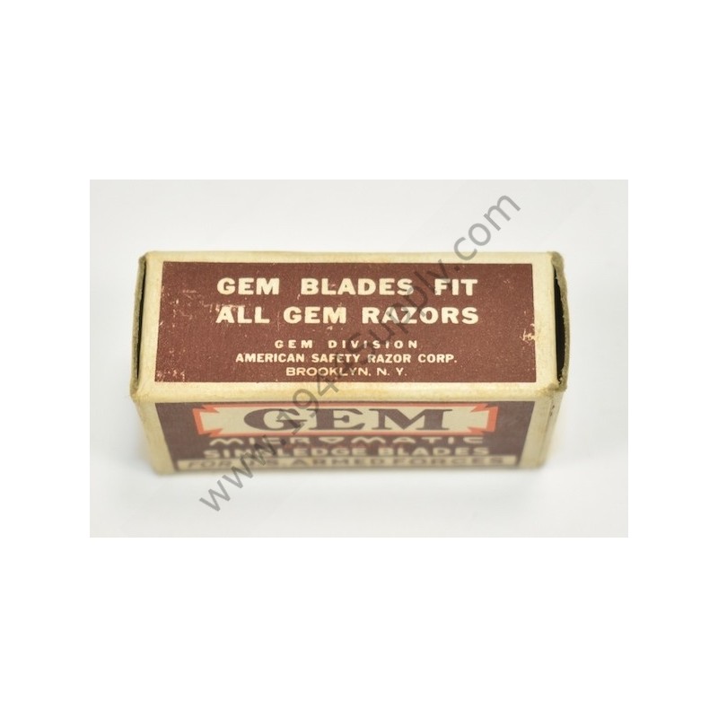 GEM razor blades for U.S. Armed Forces
