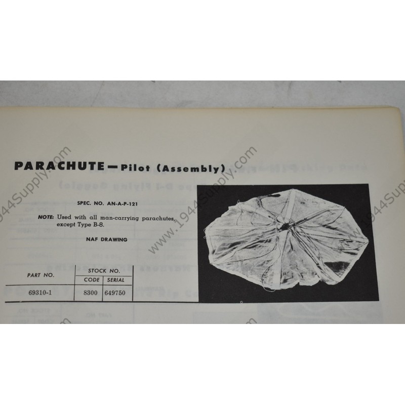 Pilot Parachute Assembly