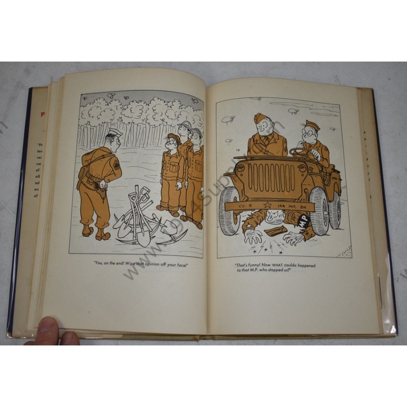 Private Breger's War, cartoons