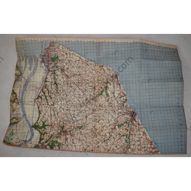 American Red Cross map of Paris