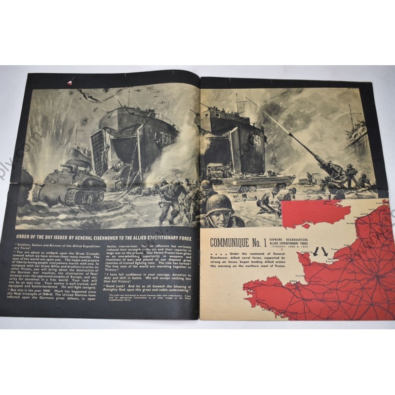 YANK magazine of June 11, 1944 - Liberation Edition